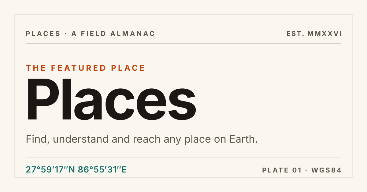 Find GPS Coordinates of Any Place, Address or Landmark